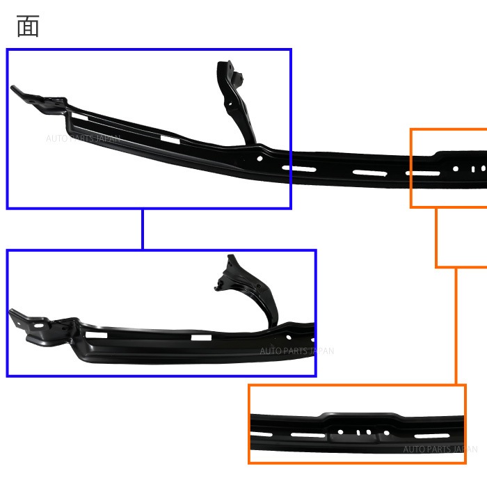 送料無料 トヨタ ランドクルーザー 100 UZJ100W HDJ101K フロントエンドパネル サブ アッシー バンパー 52506 ...