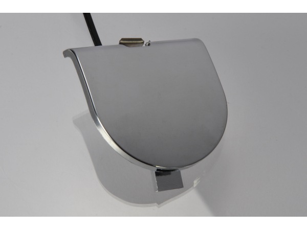 フィアット 純正 500 500C 500S 312型 前期 チンクエチェント リア バンパー クローム 牽引フックカバー 735455393 ...