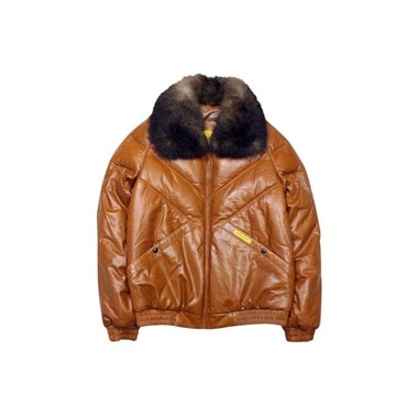 DOUBLE GOOSE V-BOMBER LEATHER JKT(CARAMEL) | Brand,A-F,DOUBLE GOOSE ...