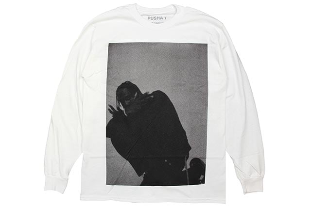 PUSHA T "NAMES" OFFICIAL L/S T-SHIRTS(WHITE)(DAYTONA) | すべての商品 ...