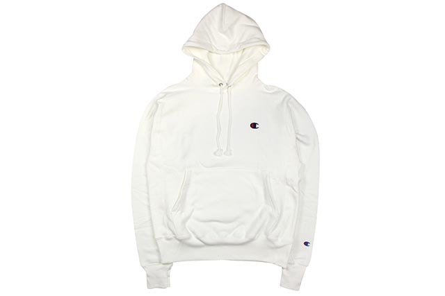 CHAMPION REVERSE WEAVE PULLOVER HOODIE (GF68-WHC:WHITE) | Brand,A-F ...