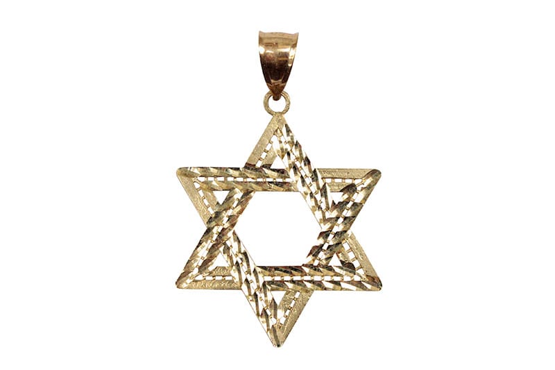 10K YELLOW GOLD HEXAGRAM PENDANT #49 | Category,ACCESSORIES,OTHER ...