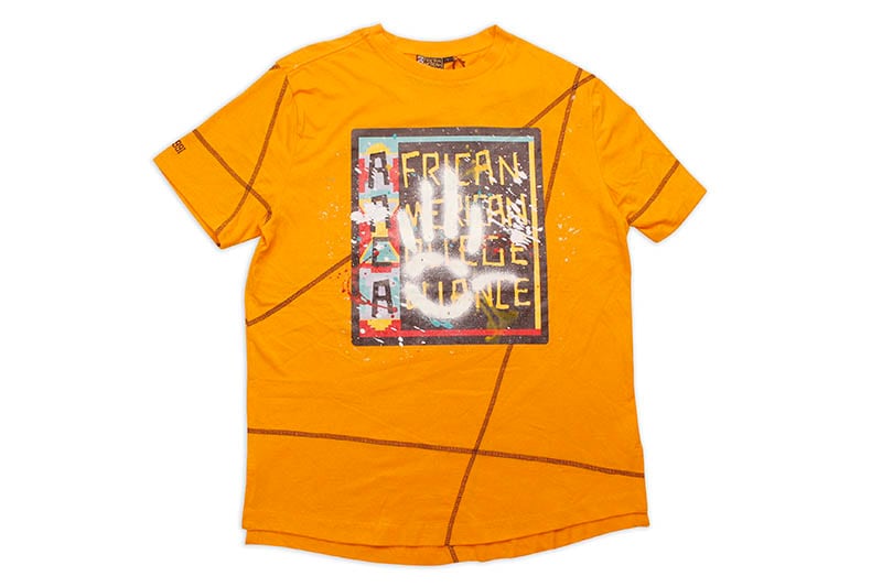 AACA MISKEEN ORIGINALS' AACA CLASSIC COLLABO T-SHIRT (OLD GOLD/BLACK ...