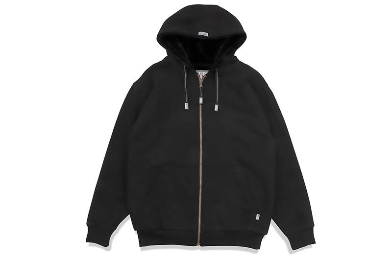PRO CLUB HEAVYWEIGHT PILE FULL ZIP HOODIE (BLACK/GREY) 144 | Brand,M-R ...