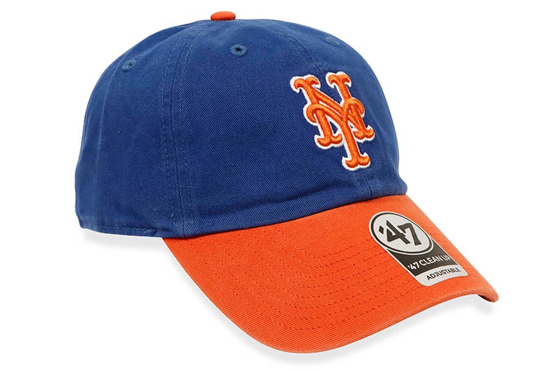 '47 NEW YORK METS '47 CLEAN UP CAP (ROYAL/ORANGE VISOR) | Brand,0-9,'47 ...