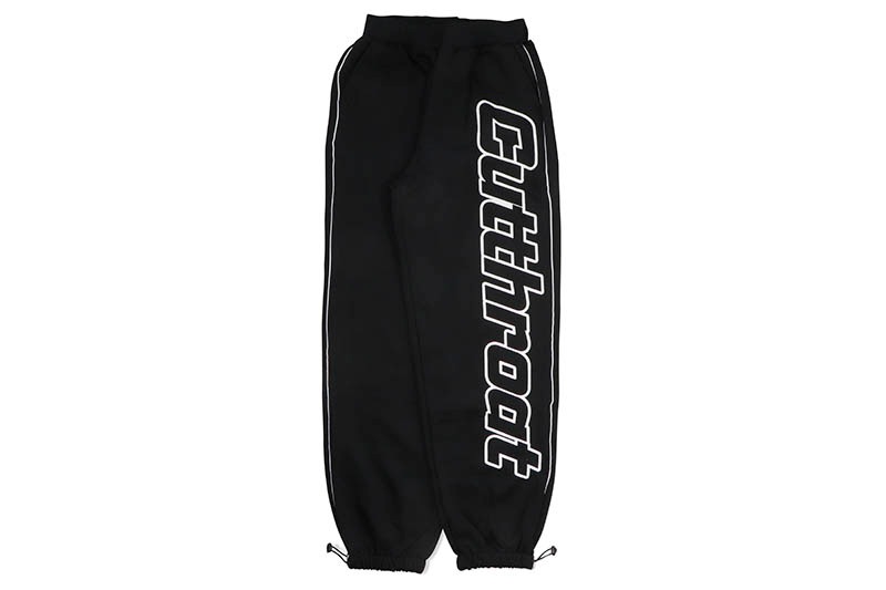 CUTTHROAT BIG LOGO SWEATPANT (BLACK) | Brand,A-F,CUTTHROAT | GROWAROUND ...