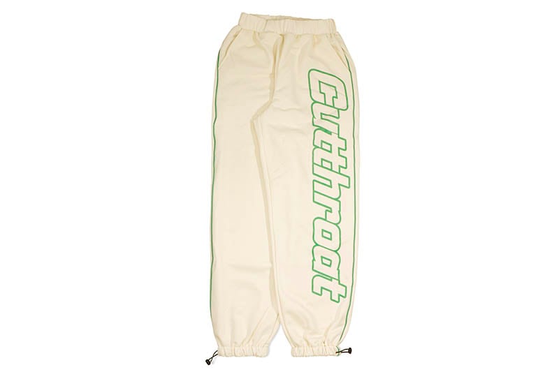 CUTTHROAT BIG LOGO SWEATPANT (CREAM) | Brand,A-F,CUTTHROAT | GROWAROUND ...