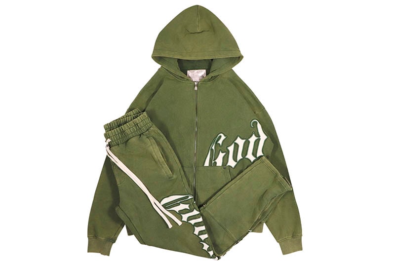 GODSPEED OG LOGO SWEATSUIT (OLIVE) | Brand,G-L,GODSPEED NEW YORK ...