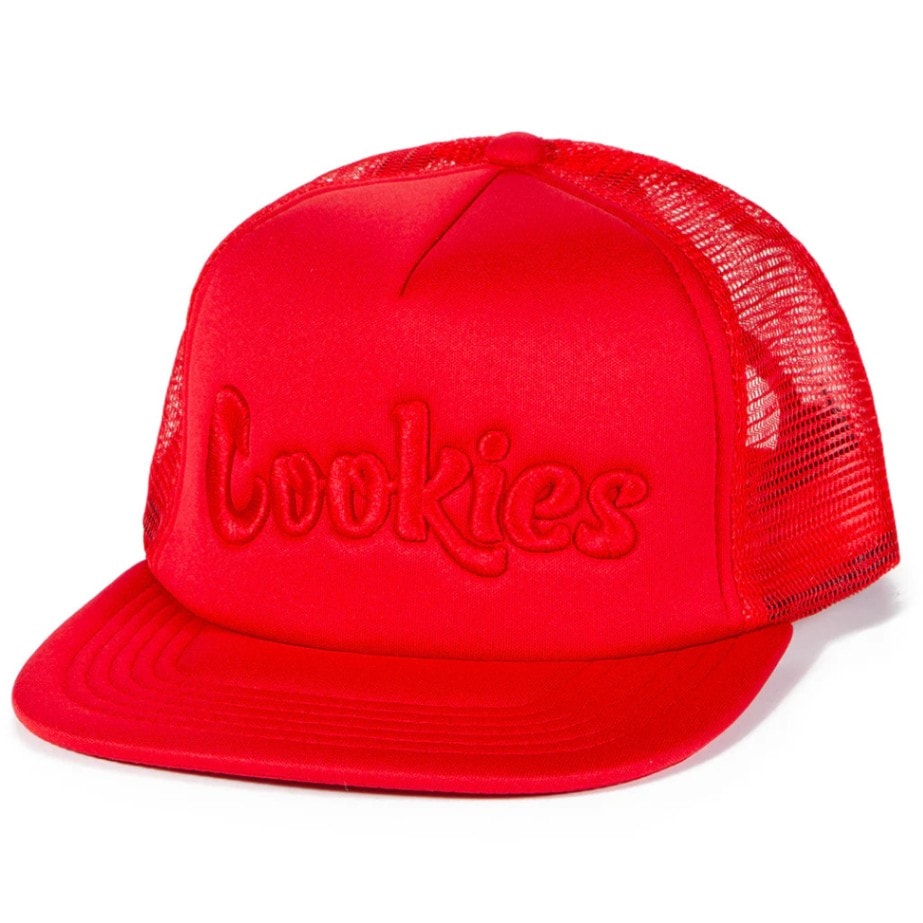 COOKIES ORIGINAL LOGO TONAL TRUCKER HAT (RED) CM234XTH10 | Brand,A-F ...