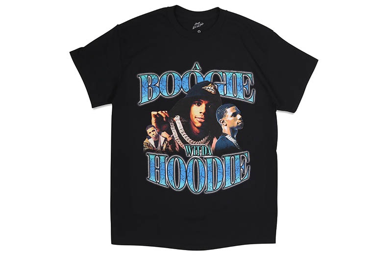 A BOOGIE WIT DA HOODIE VINTAGE T-SHIRT (BLACK) | Brand,OTR,GRAPHIC ...