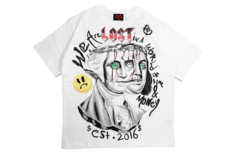 LOST INTRICACY BEN FRANK WHITE T-SHIRTS | Brand,G-L,LOST INTRICACY ...