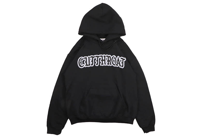 CUTTHROAT LOGO HOODIE (BLACK) | Brand,A-F,CUTTHROAT | GROWAROUND（グロウ ...