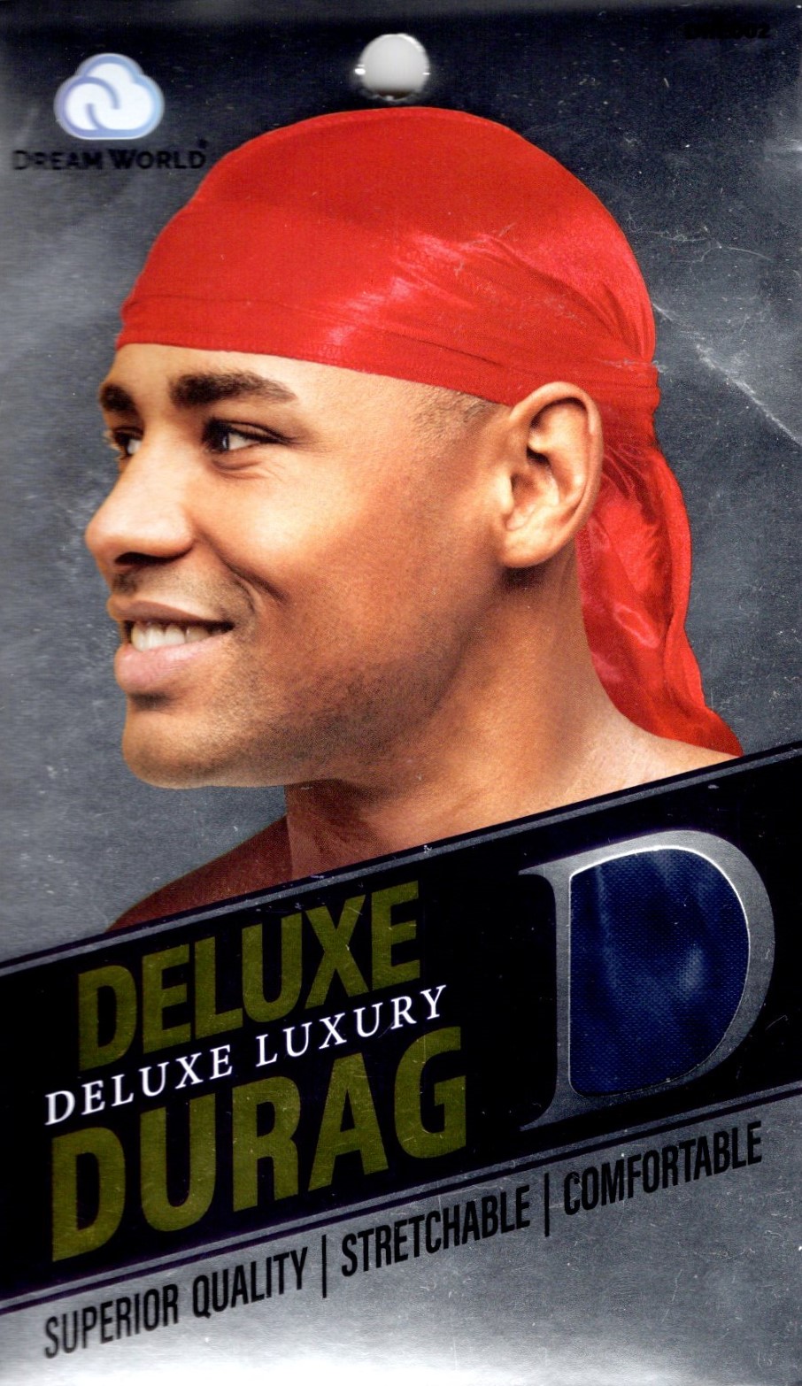 DREAM WORLD DELUXE DU-RAG (NAVY) DRE002 | Category,HEAD GEAR,DU-RAG ...