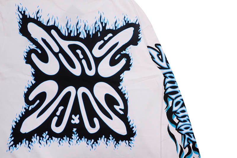 SB STUDIOS STAINBANDZ LONGSLEEVE T-SHIRTS (WHITE/BLUE) | Brand,S-Z,SB ...