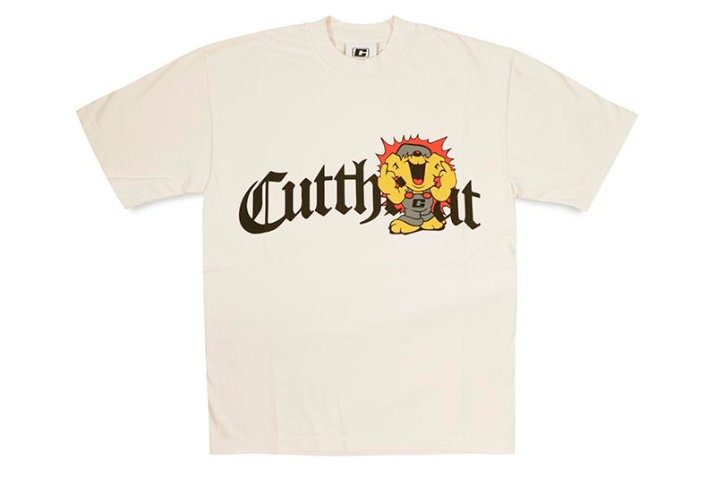 CUTTHROAT MIDDLE FINGER SS TEE (NATURAL) | Brand,A-F,CUTTHROAT ...
