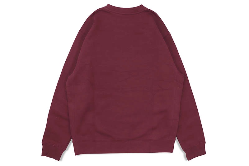 NIKE CLUB FLEECE PULLOVER CREW (CJ1614-669:DARK MAROON) | Brand