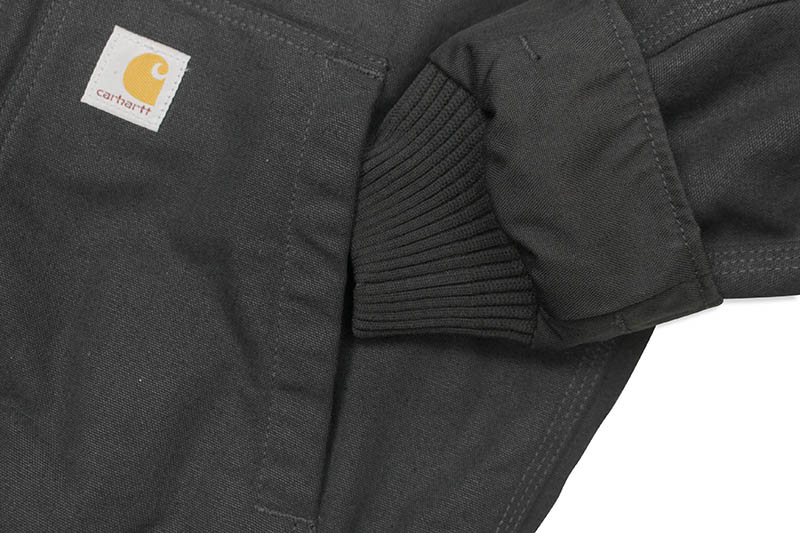 Carhartt WASHED DUCK INSULATED ACTIVE JACKET (104050-BLK:BLACK) | Brand ...