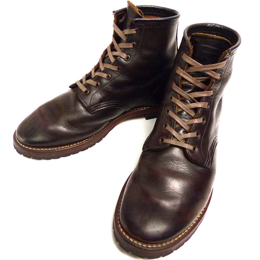 USA製 RED WING / レッドウィング 9013 ベックマン / フラットボックス ブーツ / 茶芯 8.5(26.5cm相当)(メンズ)【中古】【送料無料】｜ブーツ｜ブランド中古革靴 ...