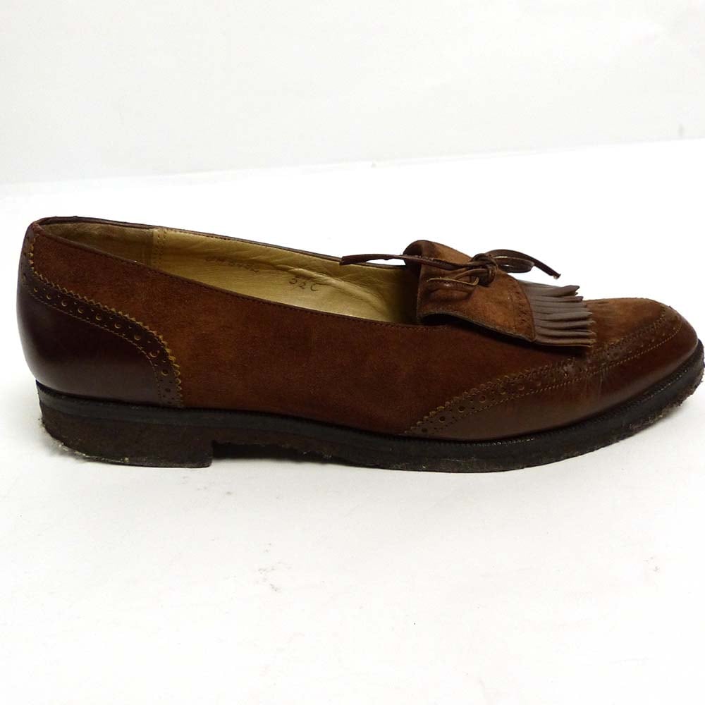 イタリア製 Salvatore Ferragamo / サルヴァトーレフェラガモ キルトローファー / シューズ 5 1/2C(22.5 ...