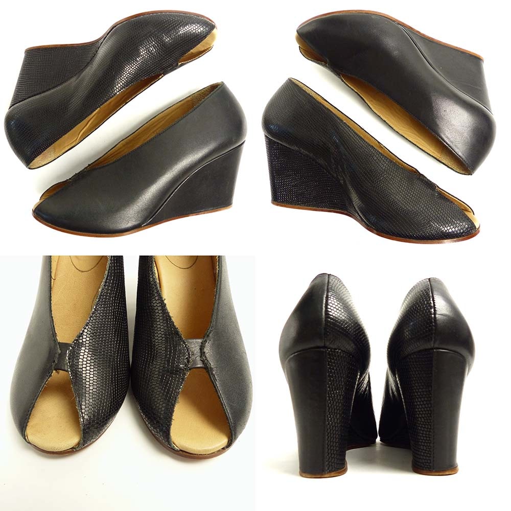 イタリア製 メゾン マルジェラ / Maison Martin Margiela MM6 ウエッジソール / ハイヒール 38(24cm相当)(レディース)【中古】【送料無料】｜レディース ...