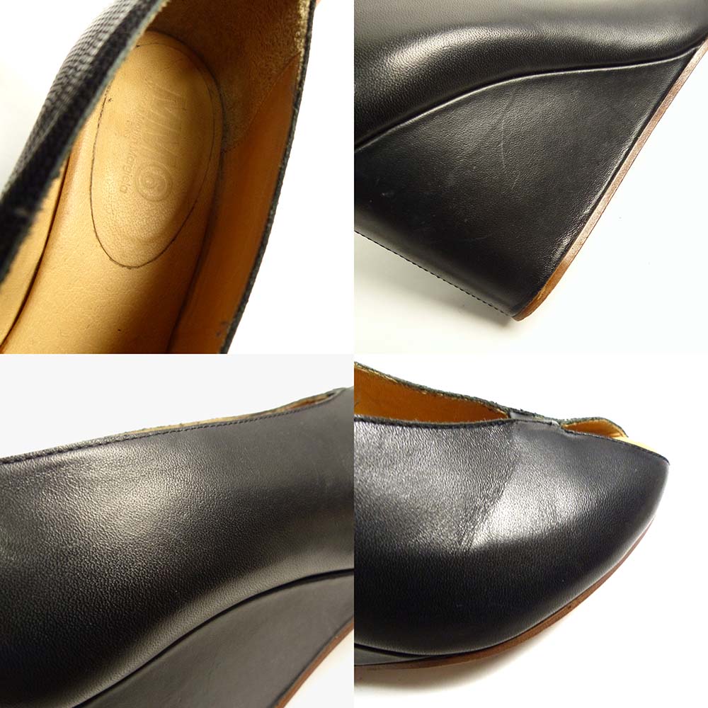 イタリア製 メゾン マルジェラ / Maison Martin Margiela MM6 ウエッジソール / ハイヒール 38(24cm相当)(レディース)【中古】【送料無料】｜レディース ...