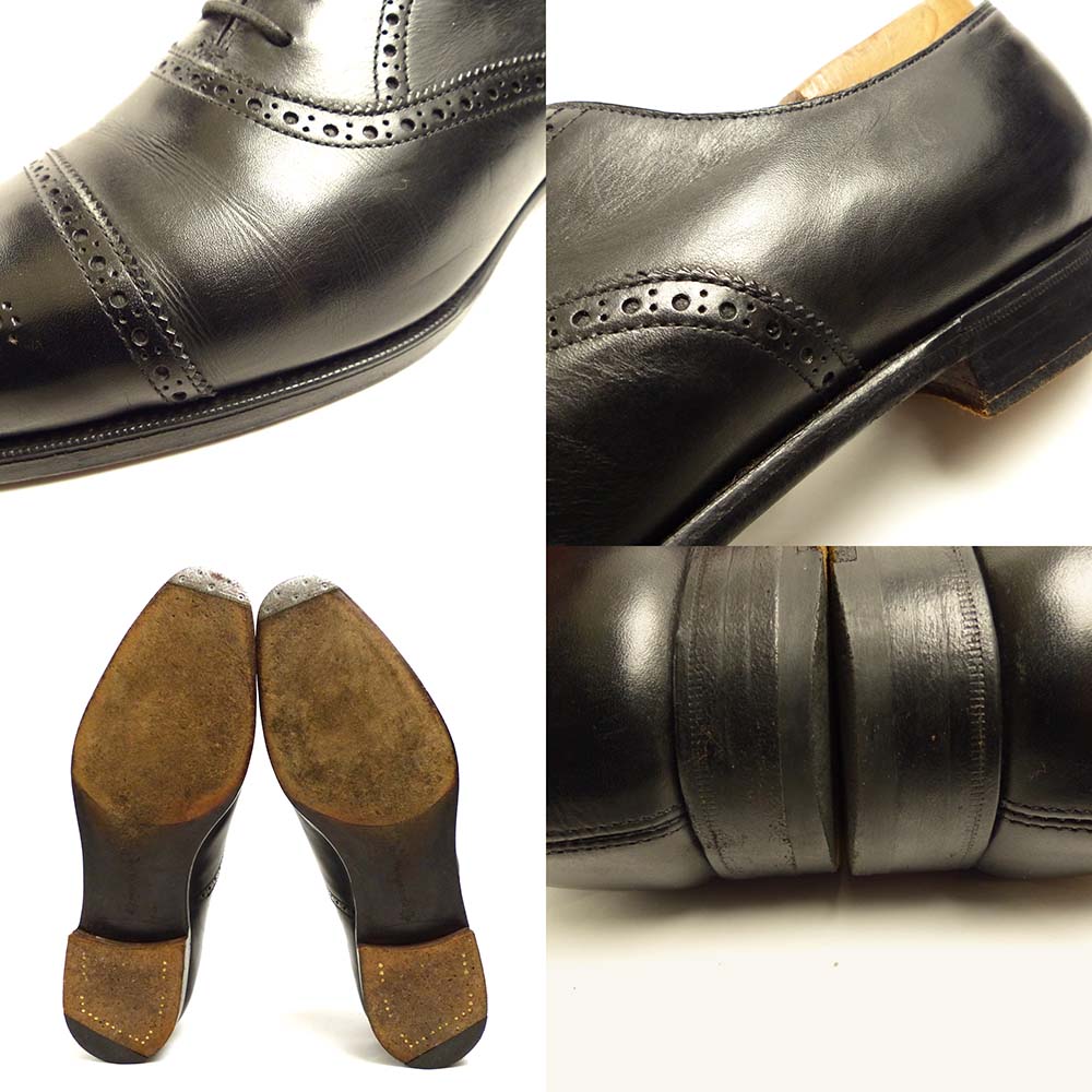 英国製 EDWARD GREEN / エドワードグリーンE808 ASQUITH/アスキス ストレートチップシューズ 7 /71/2(25.5cm相当)(箱・シューバッグ付)【中古】【送料無料 ...