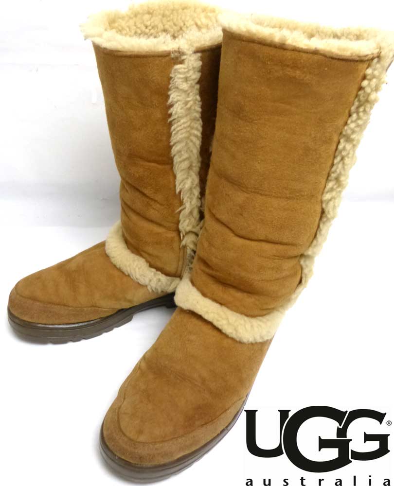 ニュージーランド製アグ UGG SUNSPARKLE Australia ムートンブーツ W6(23.5cm相当)(レディース)【中古】｜ブーツ｜ブランド中古革靴、ビンテージ雑貨の通販なら ...