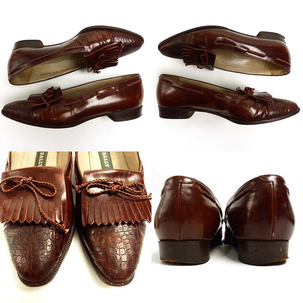 イタリア製 BALLY / バリー キルトローファー / パンプス 7 1/2C(24-24.5cm相当)(レディース)【中古】｜ローファー ...