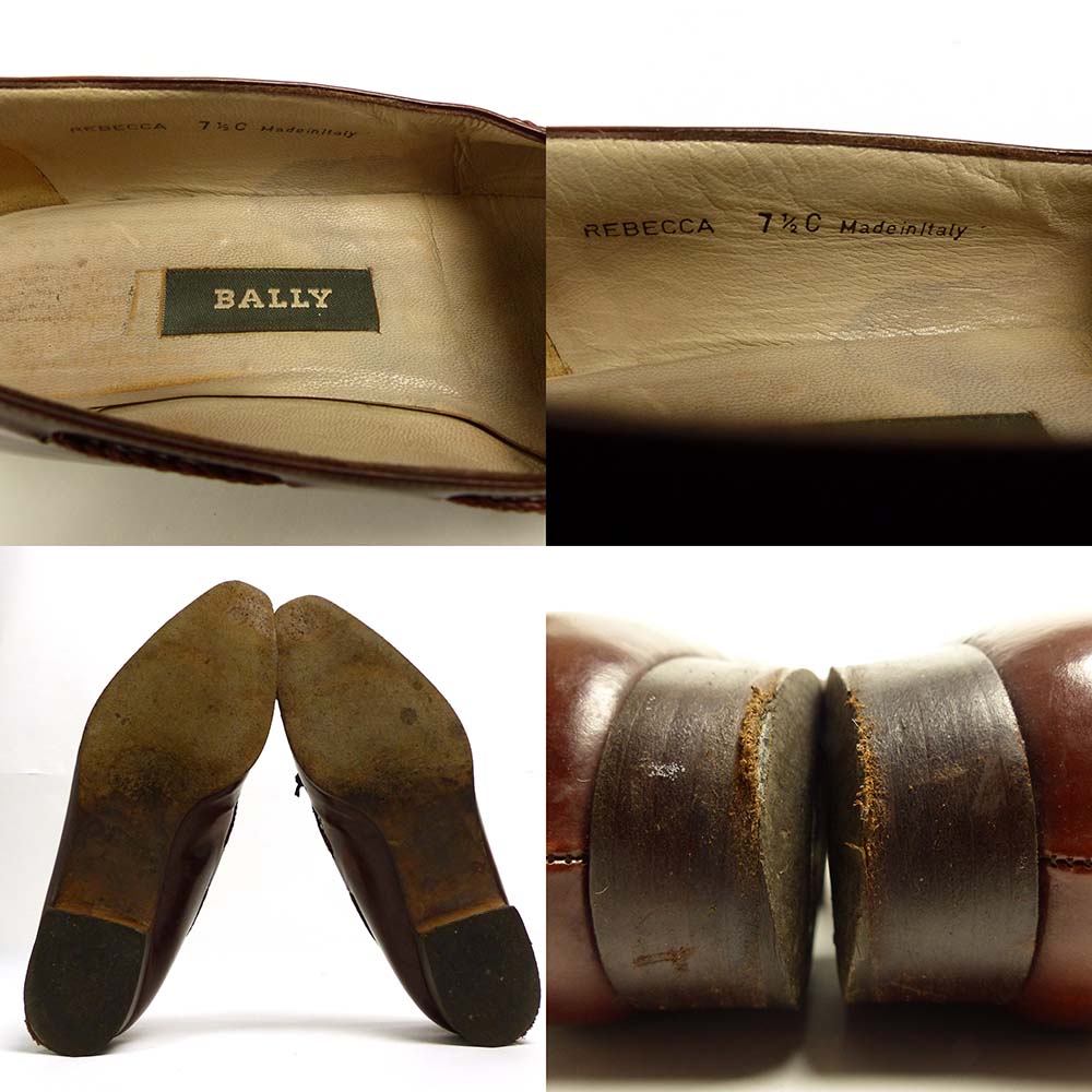 イタリア製 BALLY / バリー キルトローファー / パンプス 7 1/2C(24-24.5cm相当)(レディース)【中古】｜ローファー ...