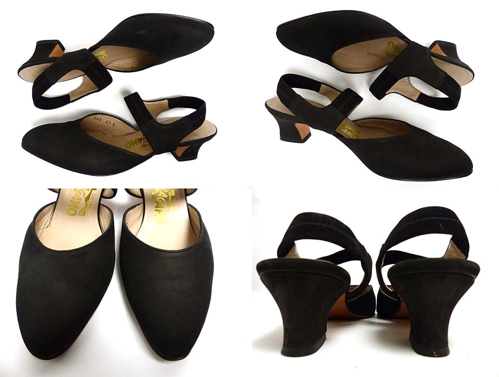 イタリア製 Salvatore Ferragamo /サルヴァトーレ フェラガモ ストラップサンダル / パンプス 6 1/2C(23.5 ...