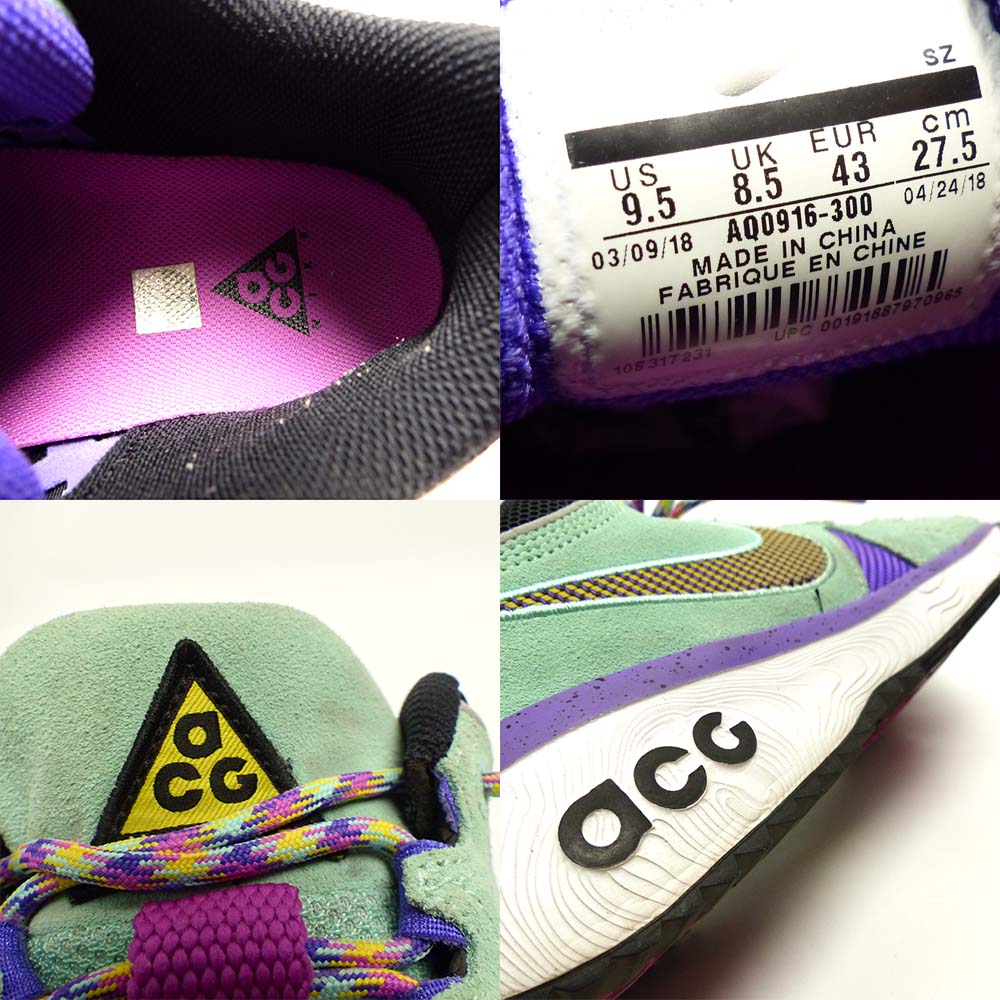 NIKE / ナイキ / ACG DOG MOUNTAIN / エーシージードッグマウンテン スニーカー US9.5(27.5cm相当)(メンズ)【中古】｜スニーカー｜ブランド中古革靴 ...
