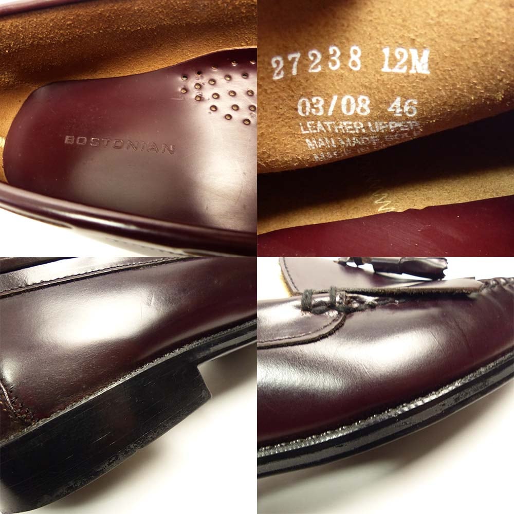 ボストニアン Bostonian キルトタッセルローファー 12m 29 5 30cm相当 メンズ 【中古】|ローファー|ブランド