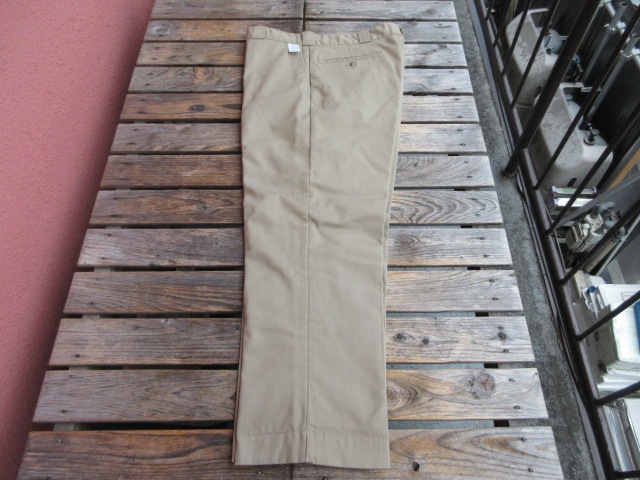 美USED 70年代 筆記ロゴ ビンテージ 【LLBEAN】 ビーンズ ラインドチノパンツ ライトタン W38 paf056 | [アウトドアブランド] | BackStreet ONLINE