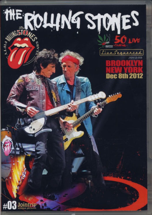 ROLLING STONES / 50 & COUNTING GIG #03 BROOKLYN NEW YORK DEC 8th 2012 ...
