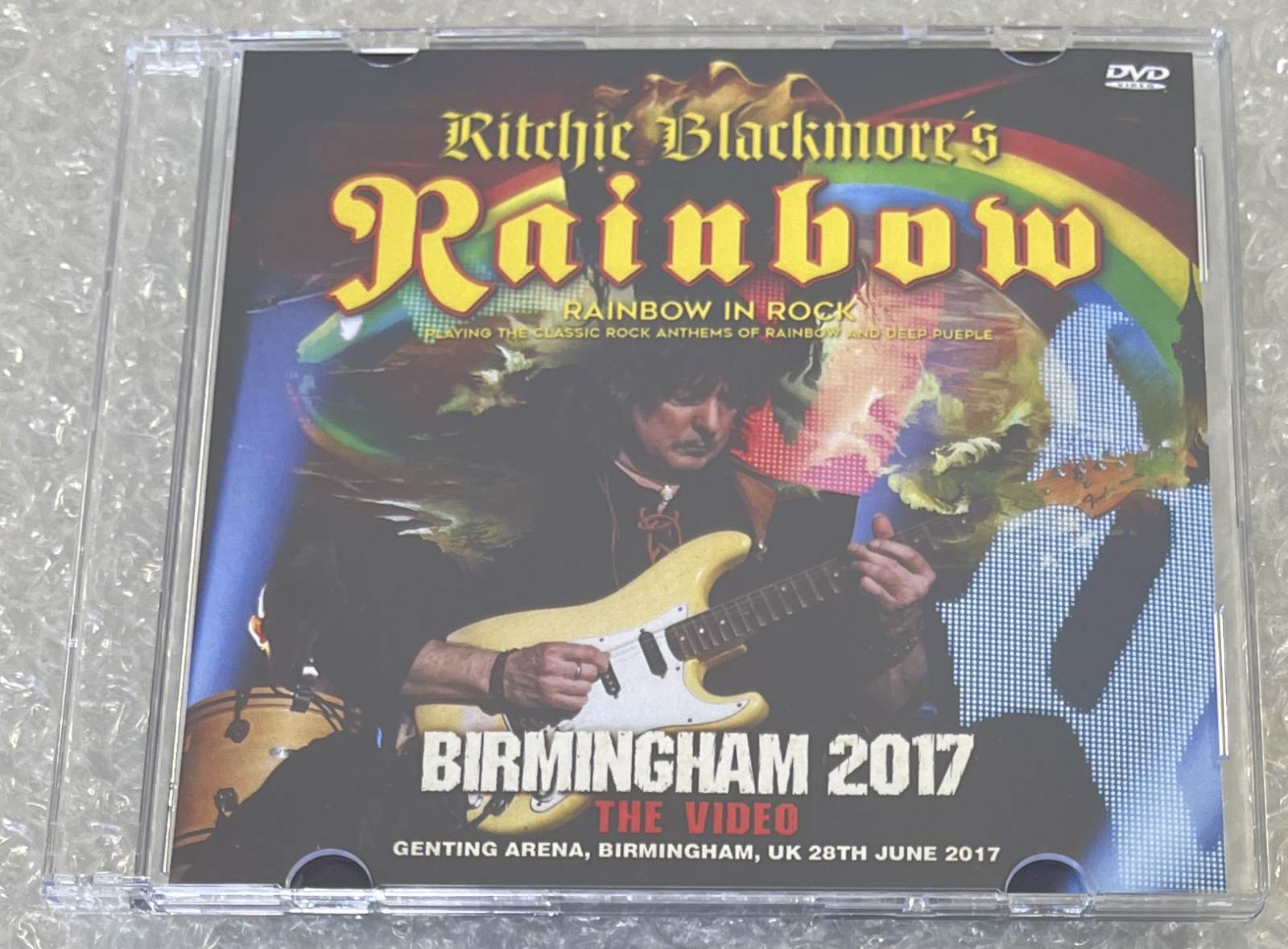 RITCHIE BLACKMORE'S RAINBOW / BIRMINGHAM 2017: THE VIDEO (1DVD-R) GIFT TITTLE | 中古品HR/HM,パープル ...
