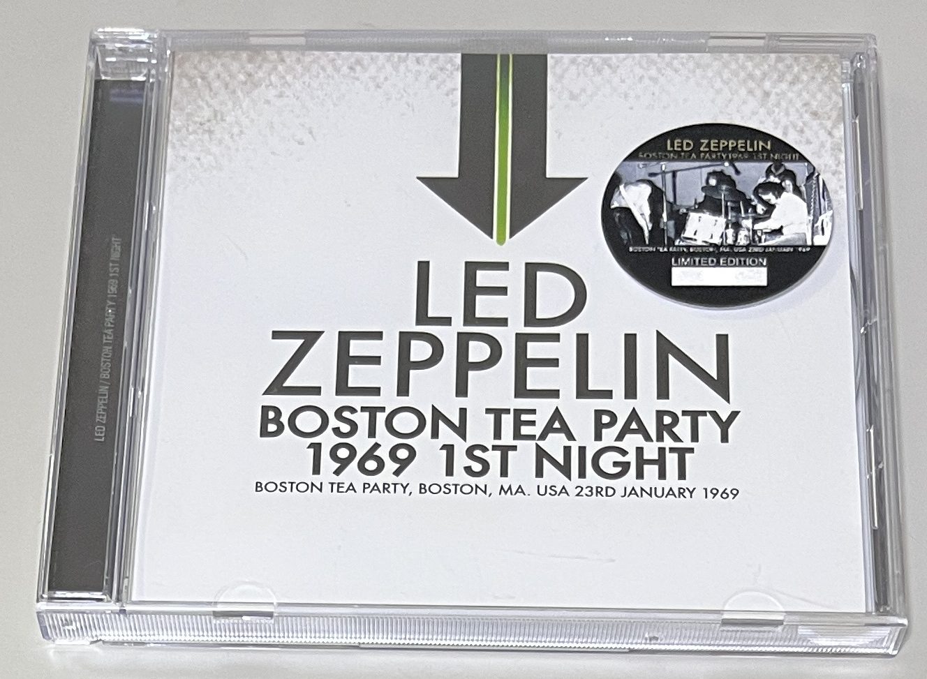 LED ZEPPELIN / BOSTON TEA PARTY 1969 1ST NIGHT (1CD) NO LABEL | 中古品HR ...