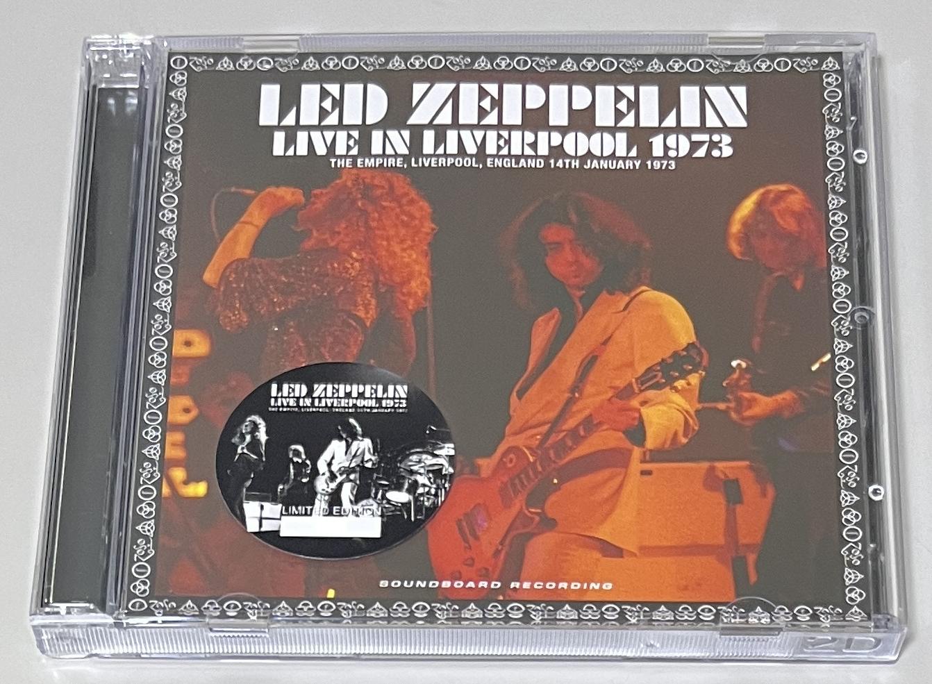 LED ZEPPELIN / LIVE IN LIVERPOOL 1973 (2CD) NO LABEL | 中古品HR/HM,ツェッペリン ...