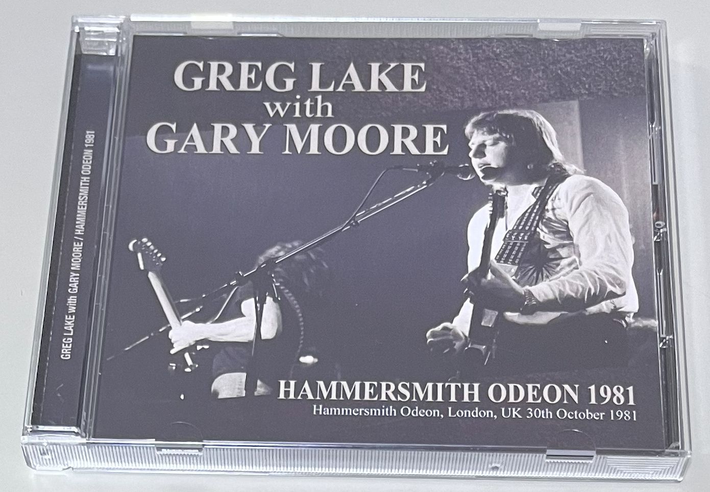 GREG LAKE with GARY MOORE / HAMMERSMITH ODEON 1981 (1CD-R) AMITY 671 ...