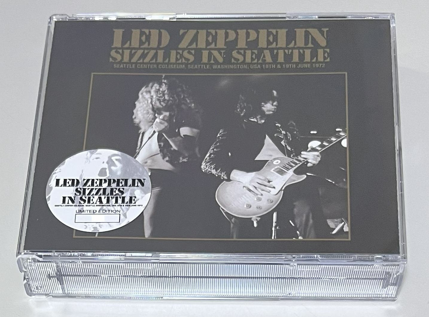 LED ZEPPELIN / SIZZLES IN SEATTLE (4CD) NO LABEL | 中古品HR/HM,ツェッペリン関連 ...
