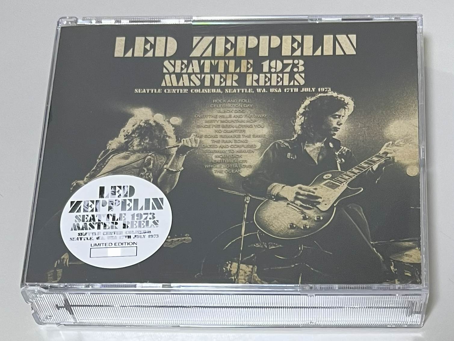 LED ZEPPELIN / SEATTLE 1973 MASTER REELS (3CD) NO LABEL | 中古品HR/HM ...