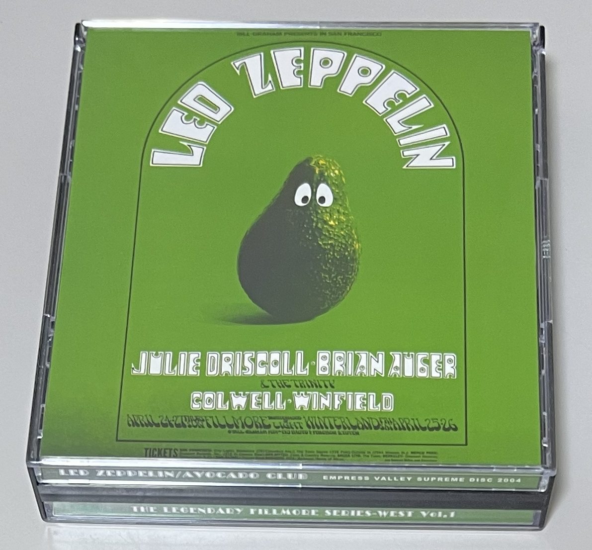 LED ZEPPELIN / AVOCADO CLUB (6CD) EMPRESS VALLEY SUPREME DISC / EVSD ...