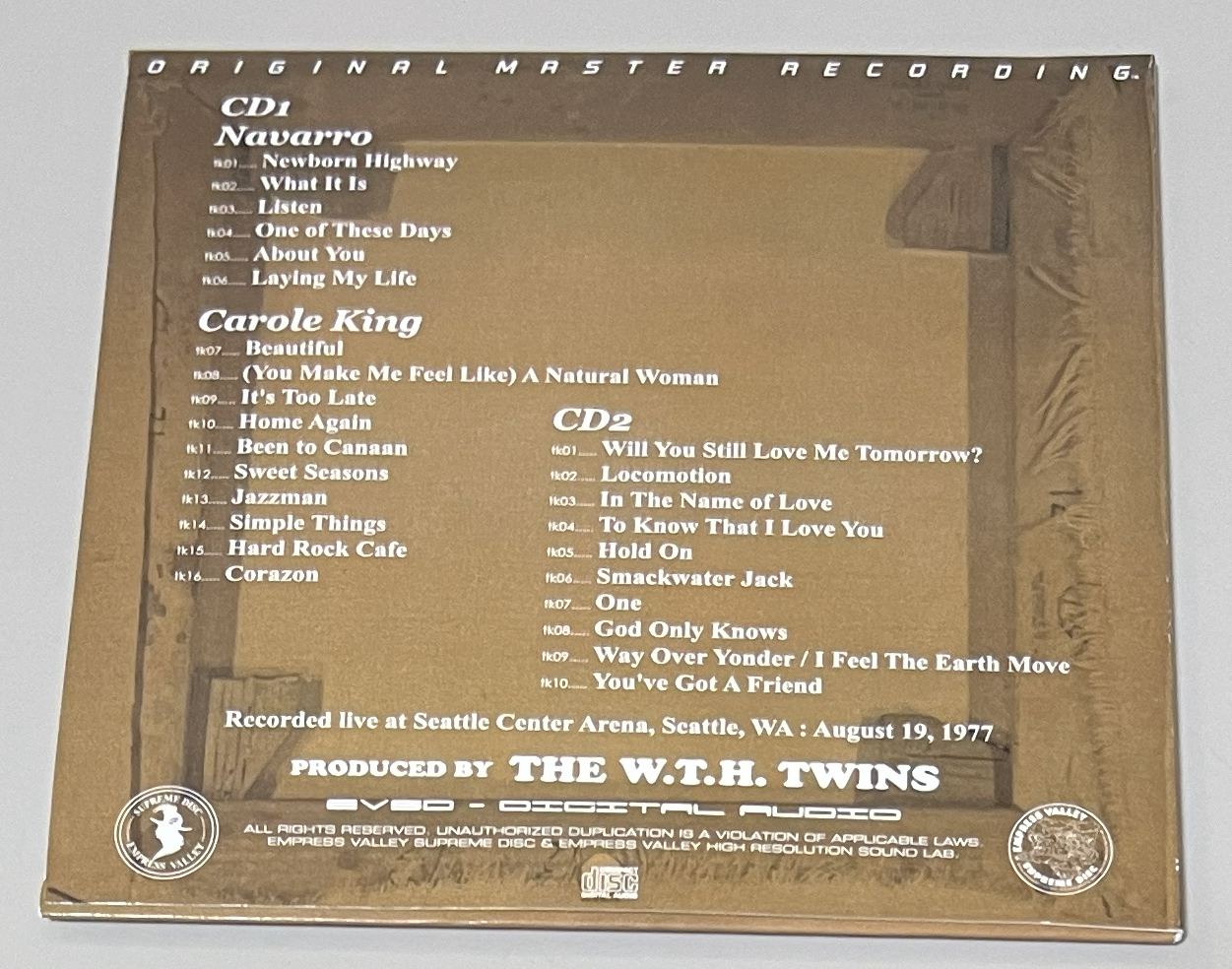 CAROLE KING & NAVARRO / SUMMER SEASON「夏の思い出」(2CD) EMPRESS VALLEY ...