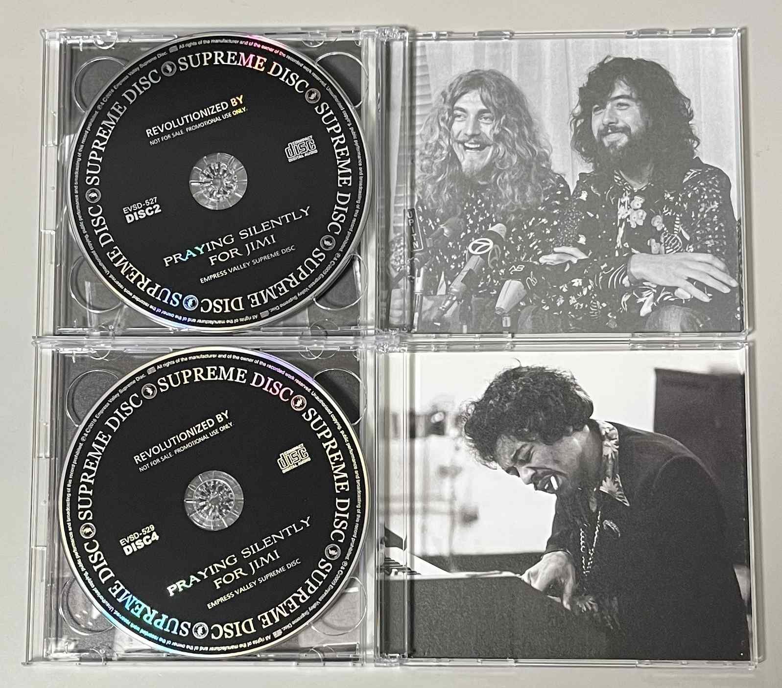 LED ZEPPELIN / PRAYING SILENTLY FOR JIMI + REQUIEM (4CD) EMPRESS VALLEY ...