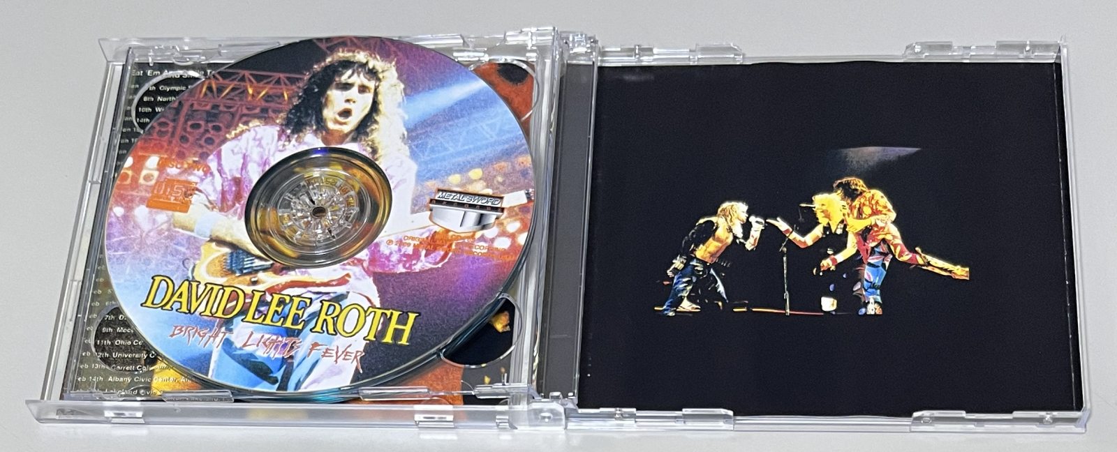 DAVID LEE ROTH / BRIGHT LIGHTS FEVER (2CD-R) METAL SWORD RECORDS / MS ...