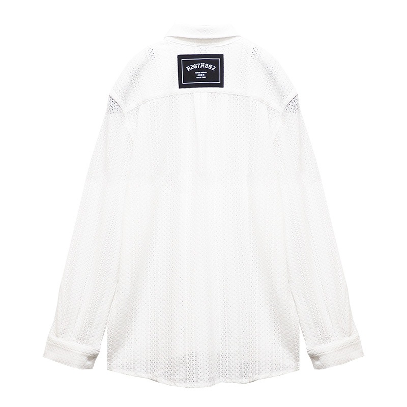 LS MESH SHIRTS 【WHT】 | BAGARCH