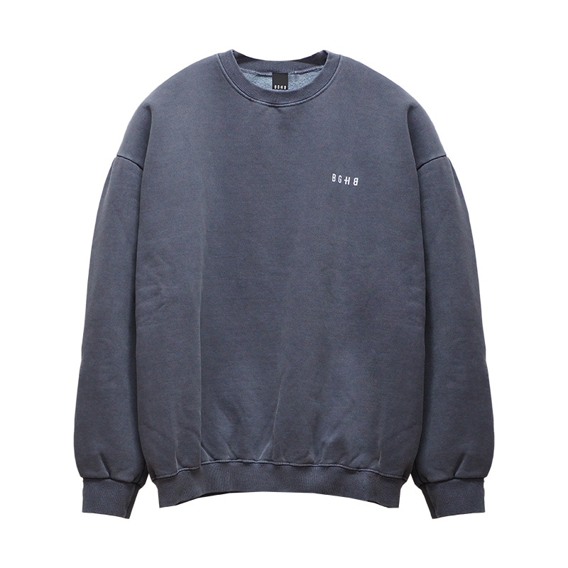 VINTAGE CREWNECK SWEAT 【WASHED NAVY】 | BAGARCH