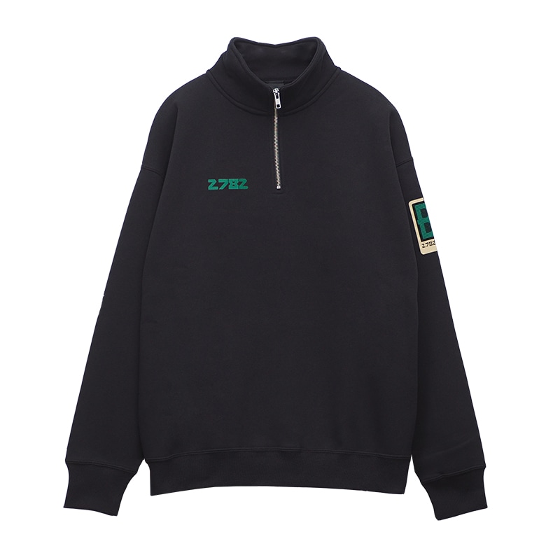 HALF ZIP PULLOVER 【BLK】 | BAGARCH