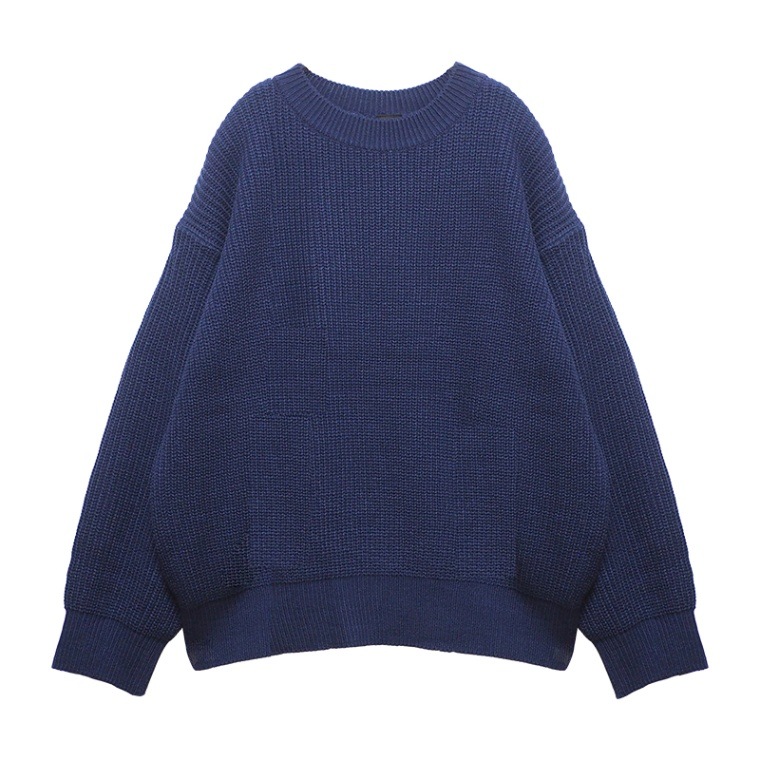 KNIT PULLOVER 【NAVY】 | BAGARCH