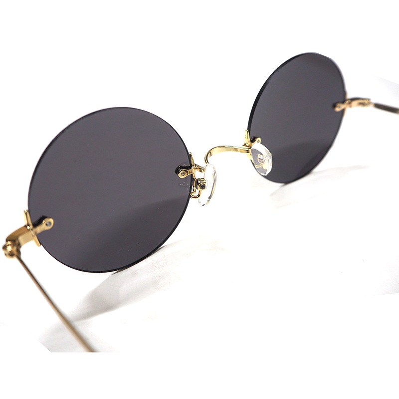 RIMLESS ROUND SUNGLASS | BAGARCH