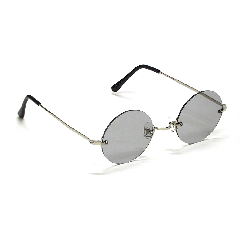 RIMLESS ROUND SUNGLASS | BAGARCH